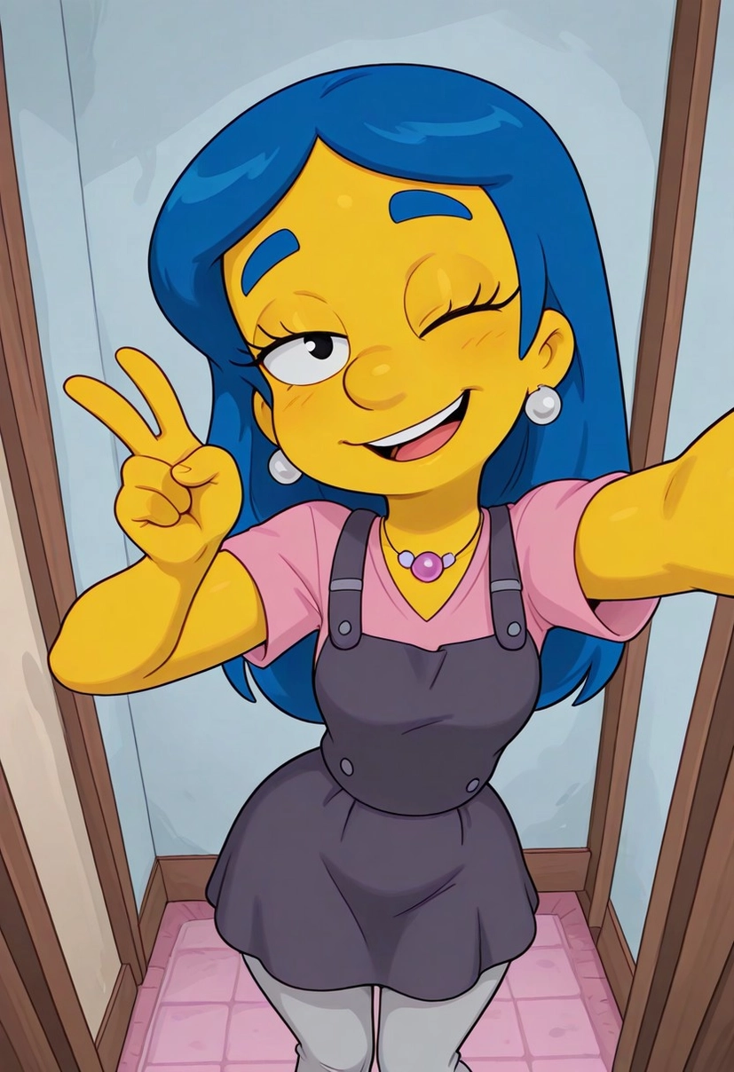 Annika Van Houten - The Simpsons - V1 :: Illustrious LoRA :: Tungsten