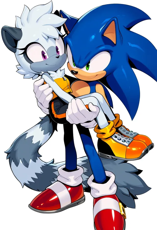 Sonic x Tangle :: AI Art by mariomario8989 :: Tungsten